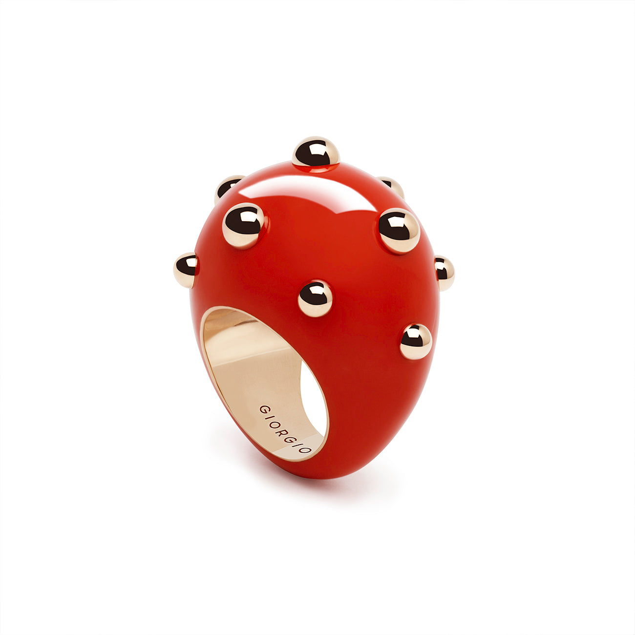 Goccia Red Ring - Luxury Statement Jewelry | deBoulle – deBoulle Diamond & Jewelry