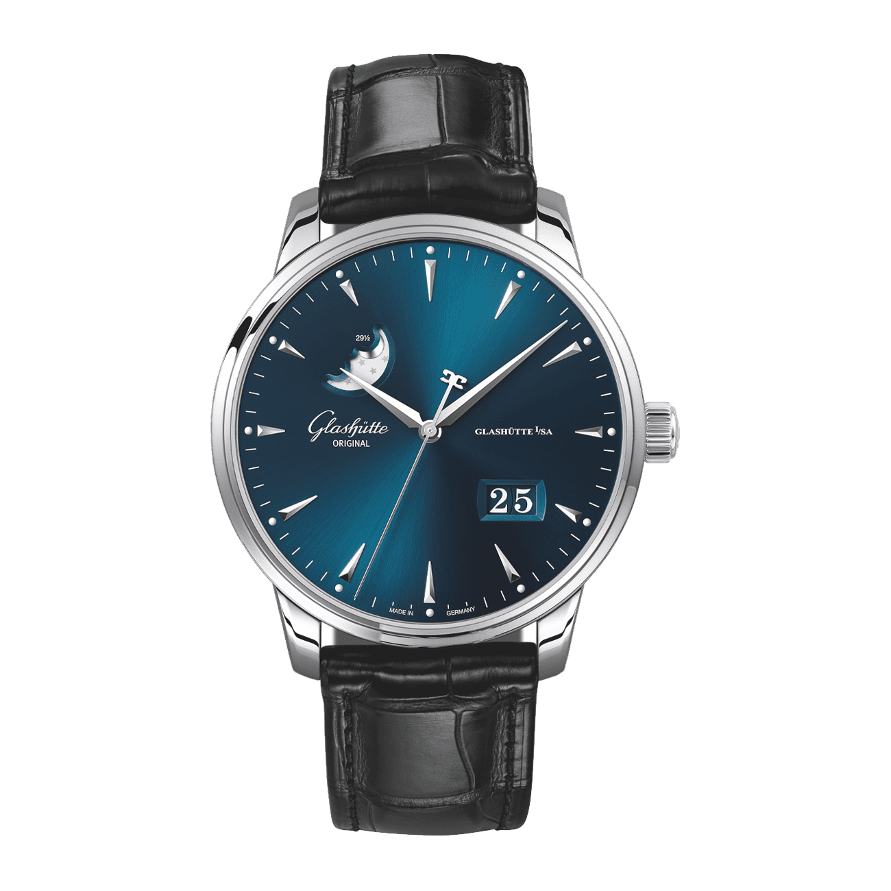 Glashütte Senator Excellence Panorama Date Moon Phase 1-36-04-04-02-30 ...